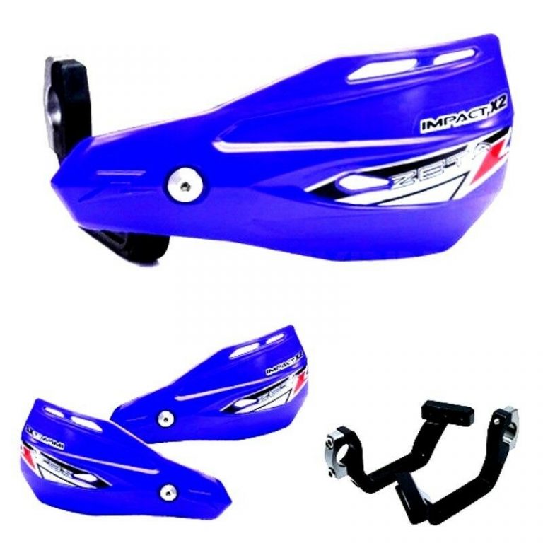 ZETA IMPACT X2 MX Handguards BLUE Universal **NEW* Motocross - City ...