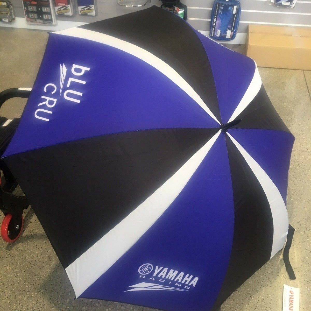 OFFICIAL Genuine YAMAHA RACING Umbrella Full Size Adult Motorcycle NEW ...