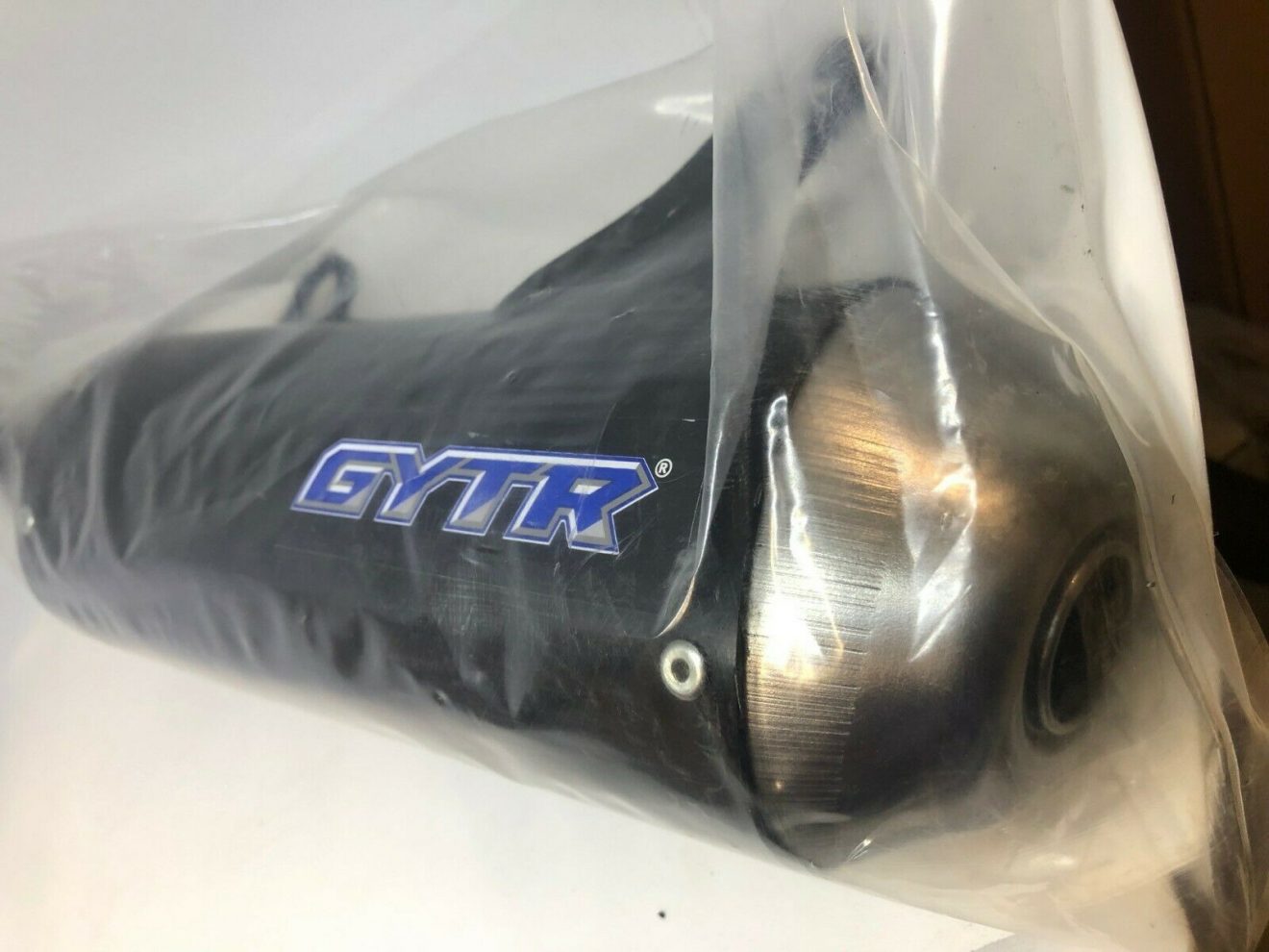 YAMAHA Genuine GYTR Short Black MUFFLER HGS Suit YZ250 2006-2017 *NEW ...