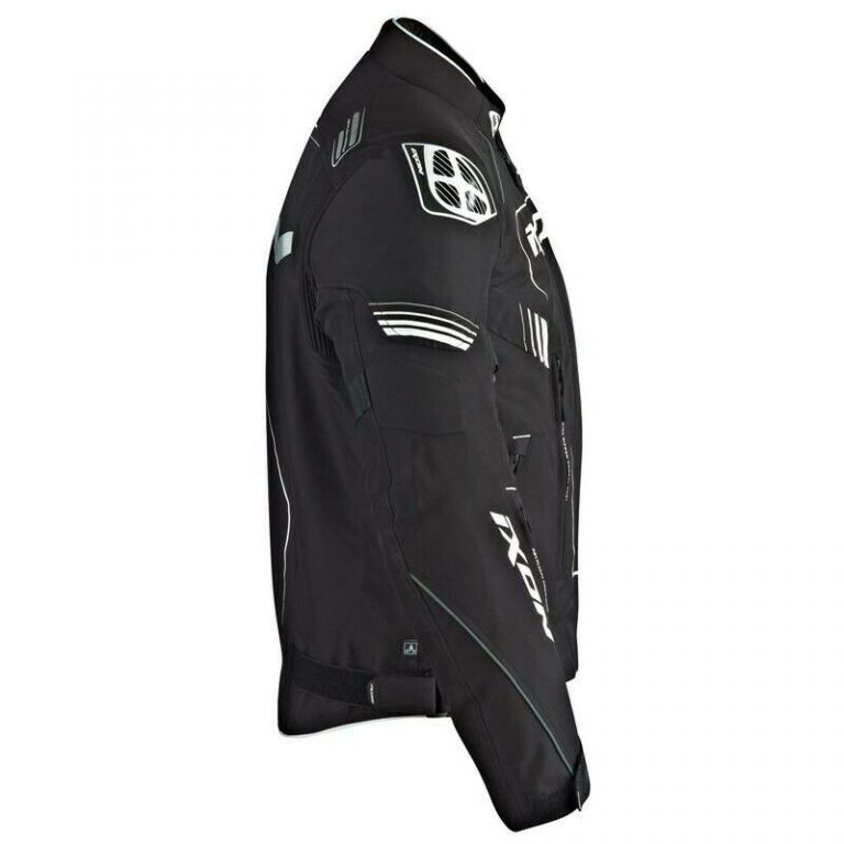 IXON Zephyr HP MOTORCYCLE Textile JACKET Waterproof NEW Yamaha Black ...
