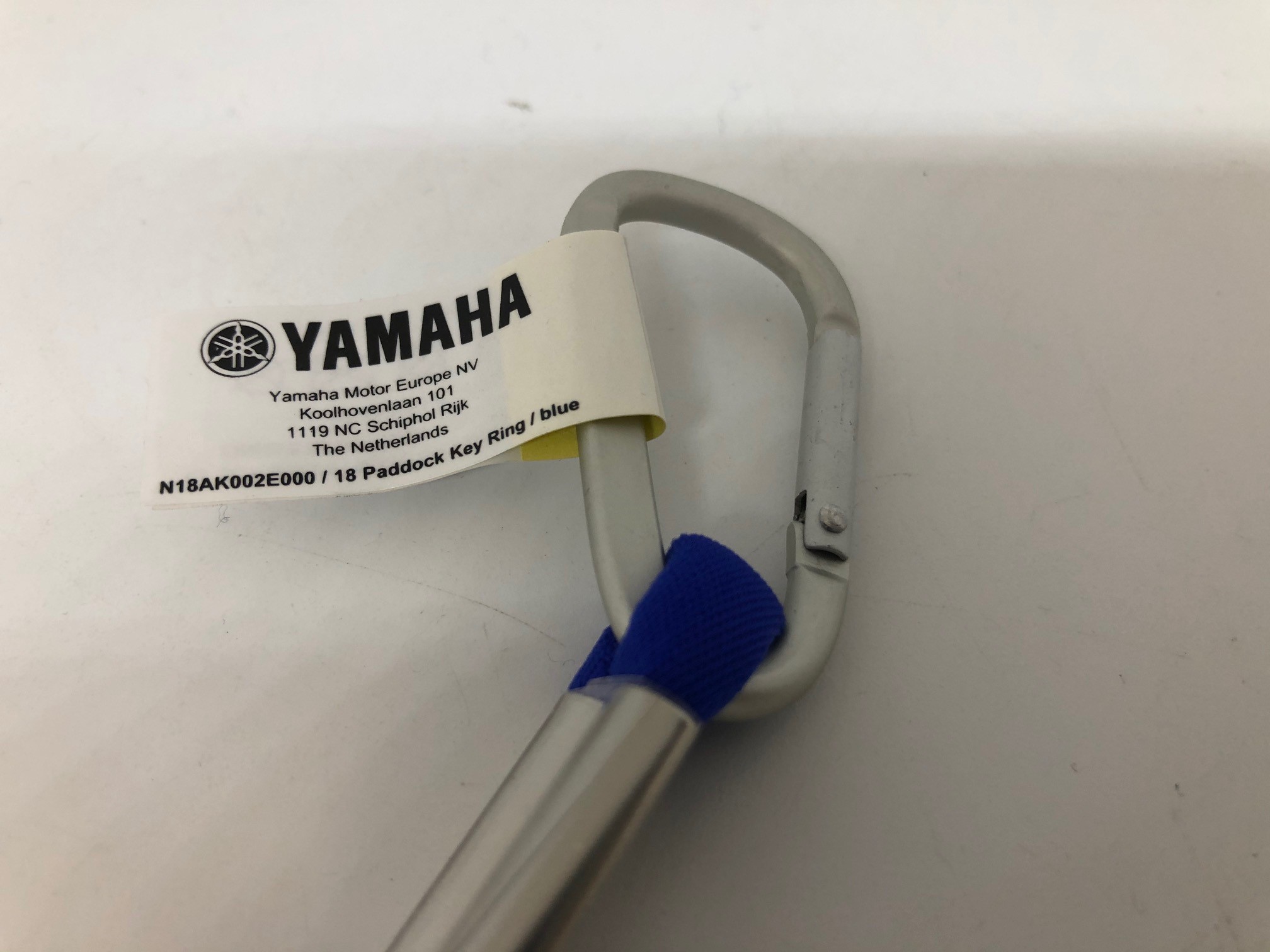 Genuine YAMAHA RACING PADDOCK Blue KEY RING Keychain Keyring – City ...