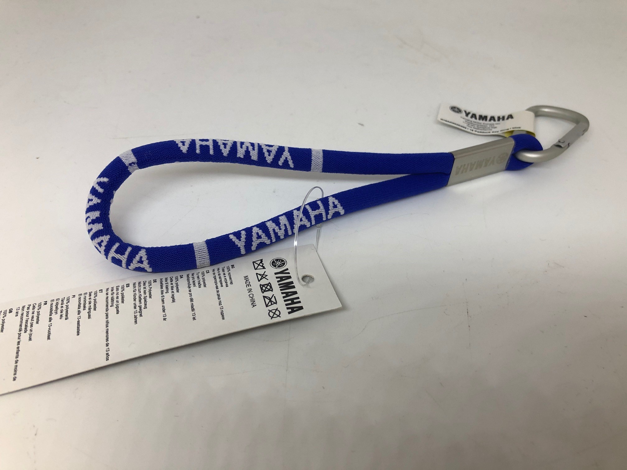 Genuine YAMAHA RACING PADDOCK Blue KEY RING Keychain Keyring – City ...