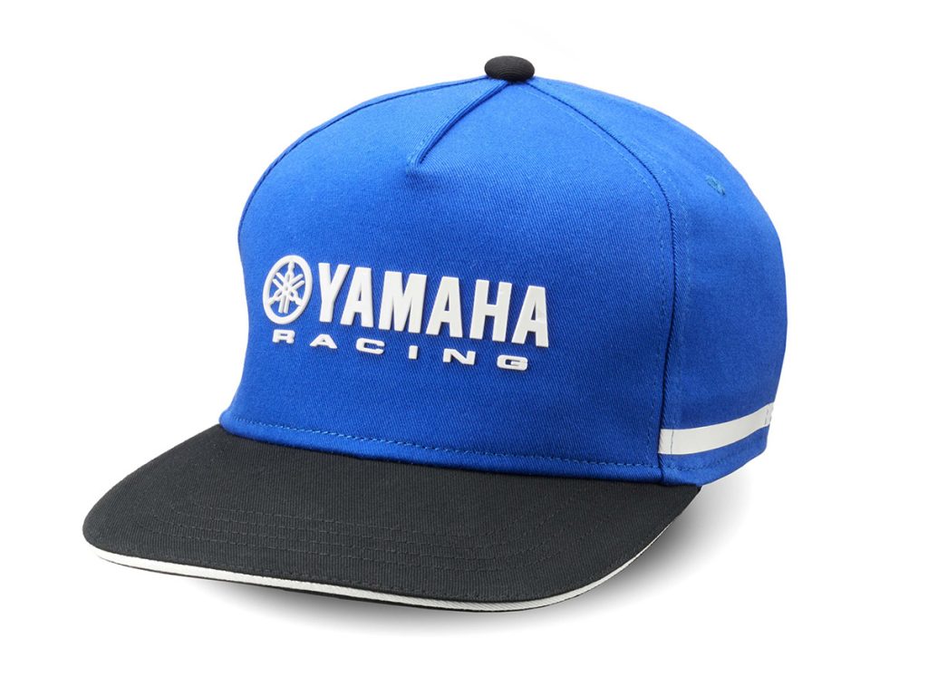 Genuine YAMAHA RACING Flat Peak Cap Blue/Black - City West Yamaha